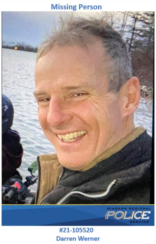 Missing Man from Niagara-on-the-Lake, Ontario - Darren Werner, 58 ...
