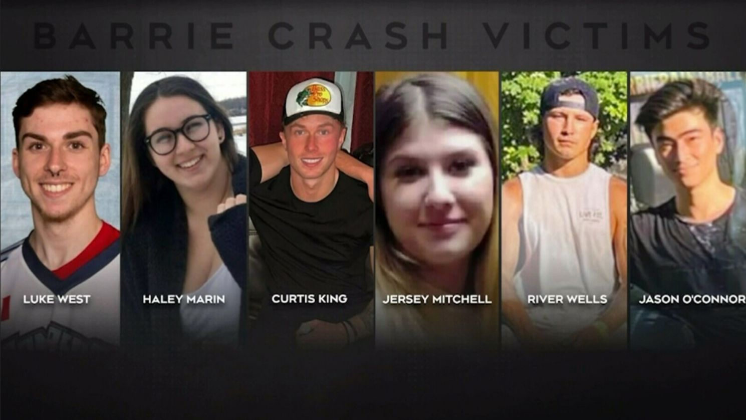 6 young adults killed in single-vehicle Barrie crash identified ...