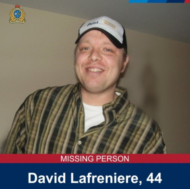 Missing Man in Hamilton, Ontario - David Lafreniere, 44 - MissingPeople.ca