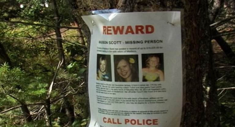 Remains of Madison Scott found 12 years after she went missing near ...
