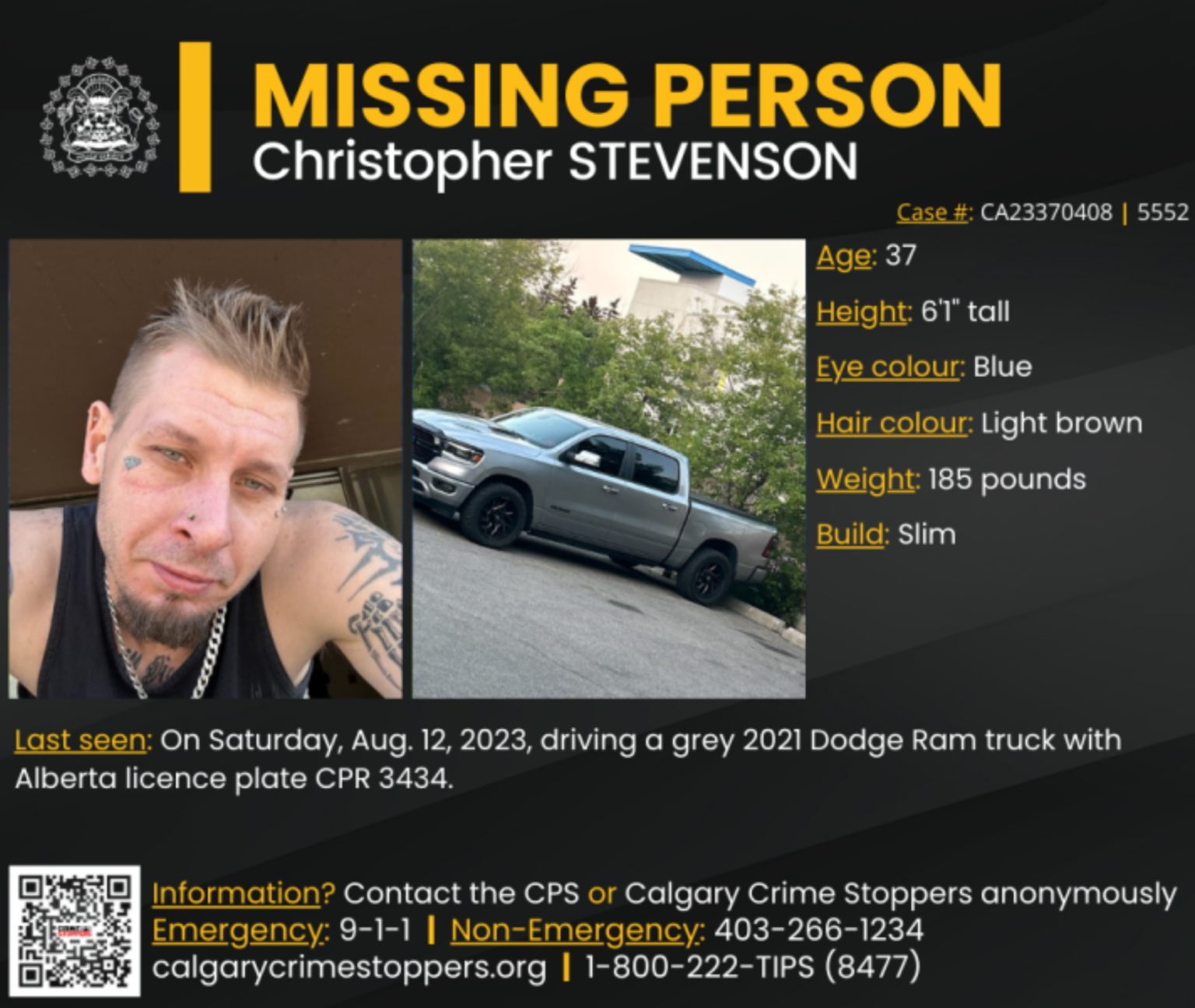 Missing In Alberta Missing People Canada