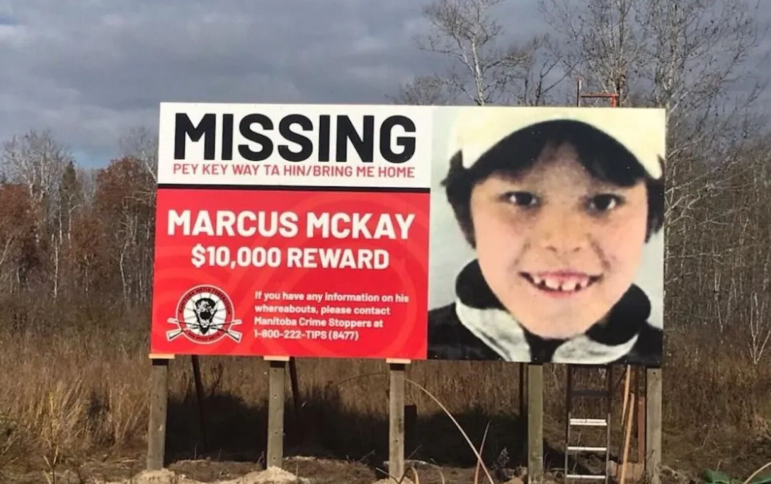 MMF unveils billboard, reward to help find long-missing child Marcus ...