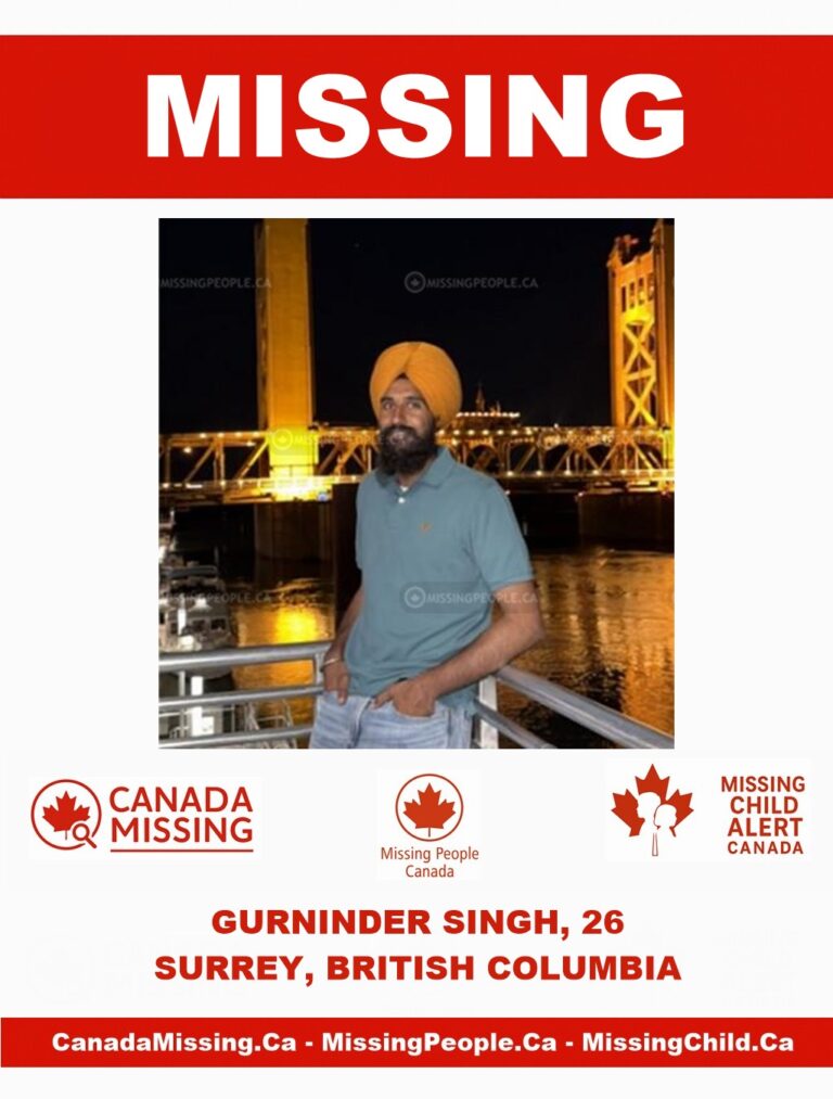 Missing Persons in British Columbia – Active Alerts and Reports ...