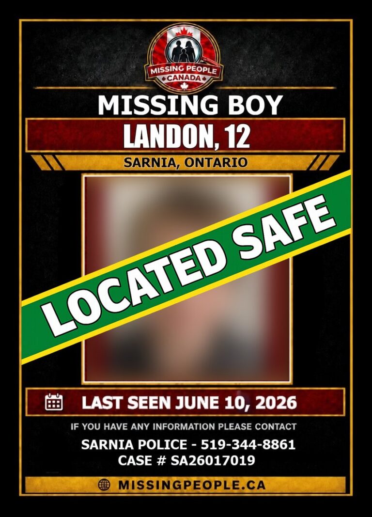 MISSING BOY IN SARNIA, ONTARIO - LANDON HENRY, 12 - LAST SEEN JUNE 10 ...